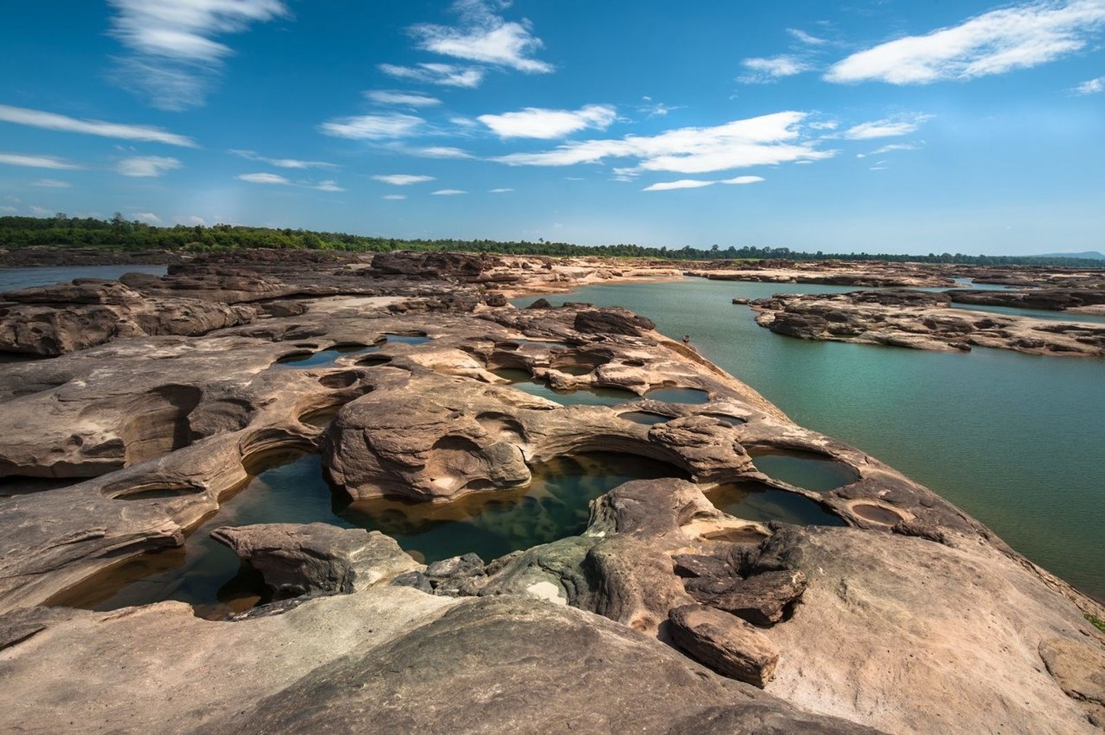 ubon-ratchathani-sam-phan-bok-on-mekong-river - Amazing Thailand